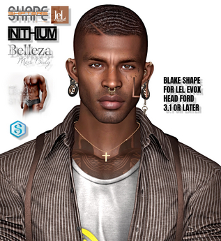Second Life Marketplace - [SHAPEshifters] BLAKE SHAPE LEL EVOX FORD 3.1 ...